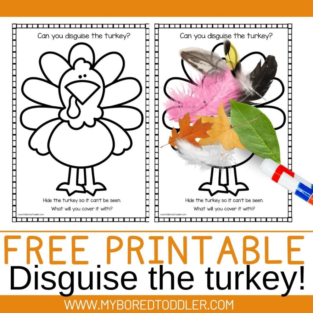 Disguise A Turkey Free Printable - Printable Template Hub