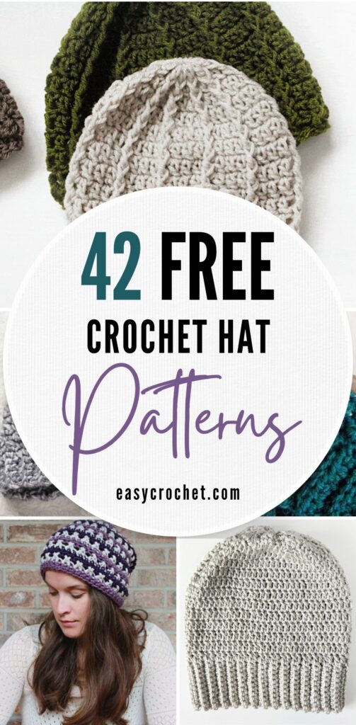 Crochet Hat Patterns Free Printable - Printable Template Hub