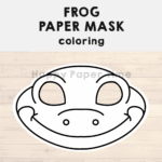 Free Printable Frog Mask Templates - Printable Template Hub