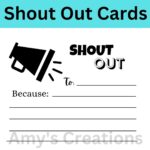 Shout Out Printable Template Free - Printable Template Hub